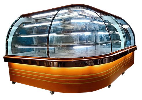 Dome Glass Counter - Shiva Kitchen Equipments Pvt Ltd
